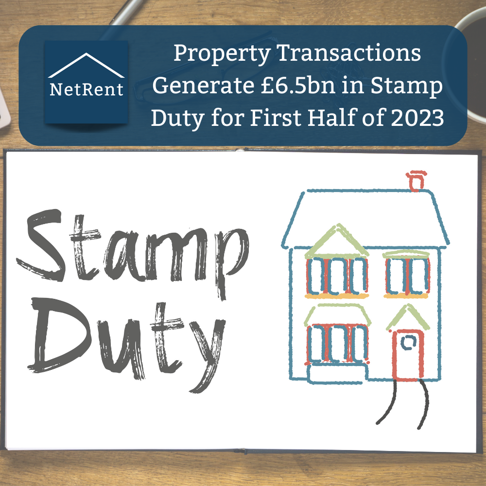 Property Transactions Generate £6.5bn in Stamp Duty for First Half of ...