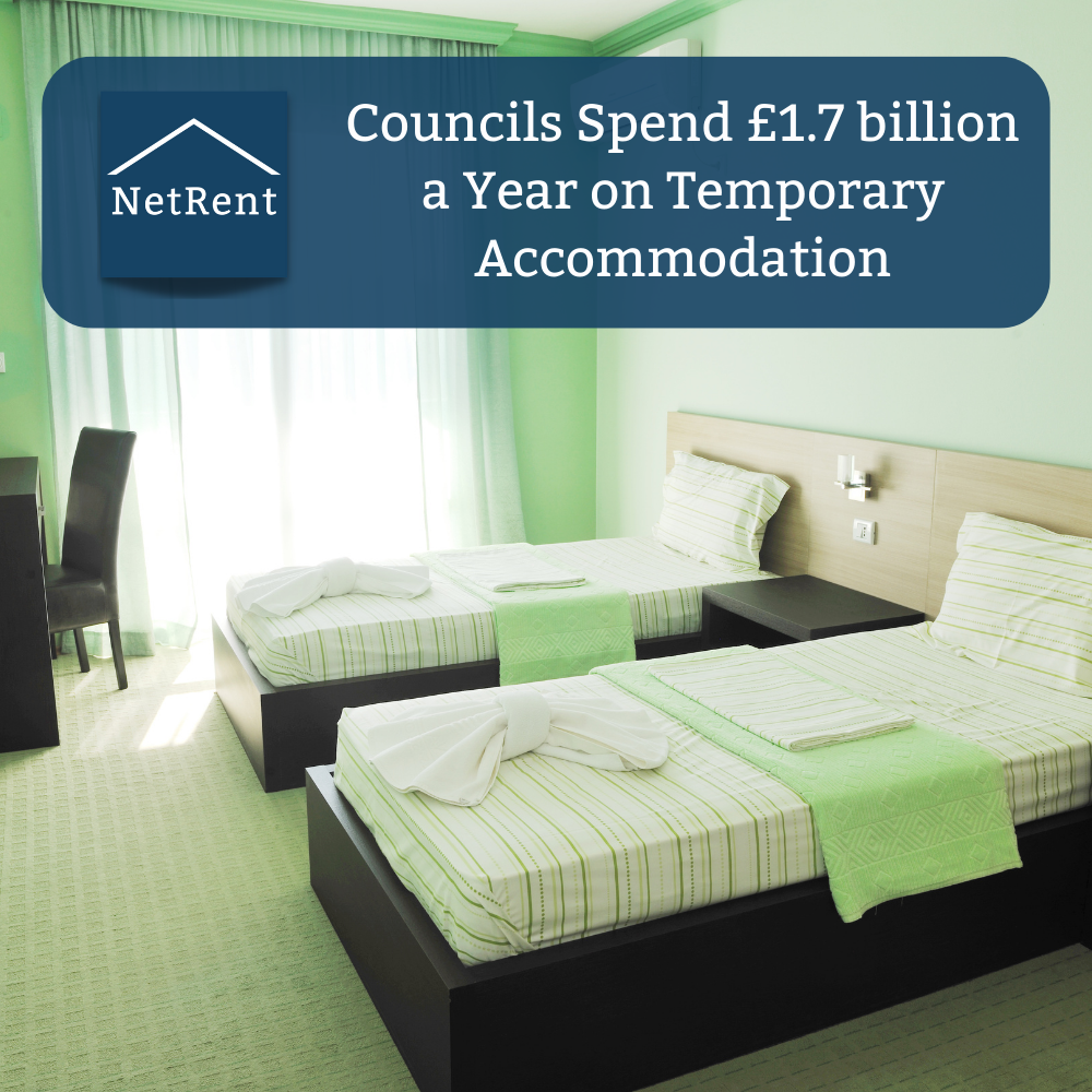 Councils Spend £1.7 billion a Year on Temporary Accommodation - NetRent
