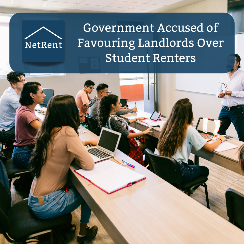 Government Accused of Favouring Landlords Over Student Renters - NetRent